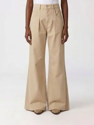 Isabel Marant Étoile Cotton Denim Flare Jeans - Beige