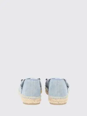 CastaÑer Petunia Denim Espadrilles With Ankle Ties
