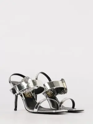 Versace Laminated Patent Leather Sandals