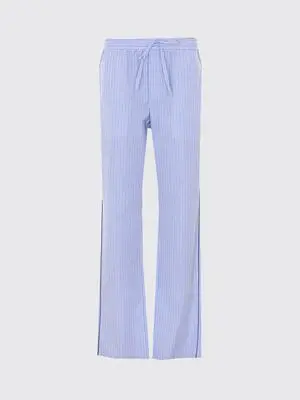 Dolce & Gabbana Pajama-style Cotton And Silk Trousers With Drawstring