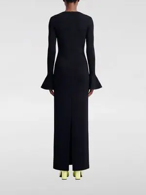 Solace London Crêpe Long Dress