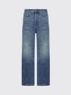 HAIKURE Wide-leg Cotton Jeans With Mid-rise Waist - Denim