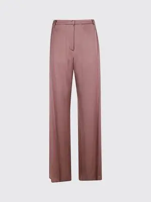 ALYSI High-waisted Wide-leg Cotton And Lyocell Blend Trousers