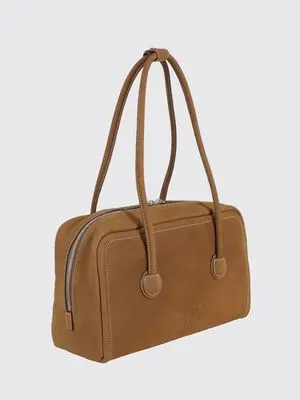 MARGESHERWOOD Hammered Leather Boston Bag