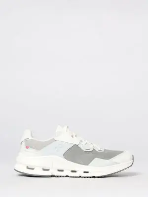 On Cloudnova Rift Mesh And Synthetic Leather Sneakers - Grey