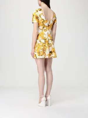 Versace Stretch Jersey Mini Dress