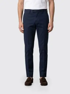 PT TORINO Stretch Cotton Chino Trousers - Blue