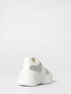 ROGER VIVIER Embellished Glitter Sneakers