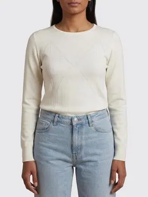 Elisabetta Franchi Cotton Blend Knit - Ivory