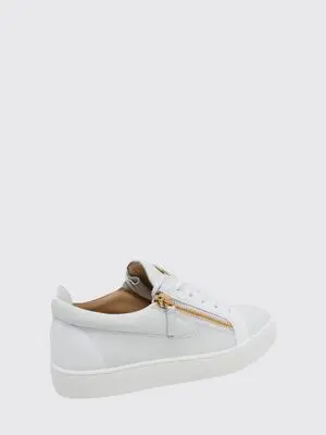 GIUSEPPE ZANOTTI Frankie Leather And Patent Leather Sneakers