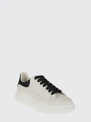 Alexander McQueen Tumbled Leather Oversize Sneakers