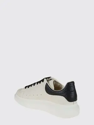 Alexander McQueen Tumbled Leather Oversize Sneakers