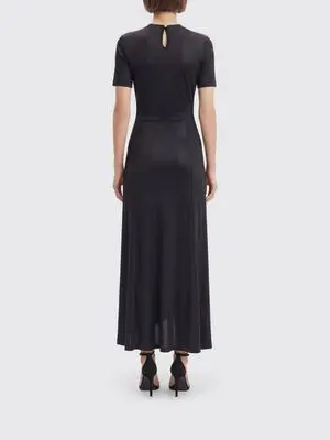 Rabanne Button Detail Dress - Black