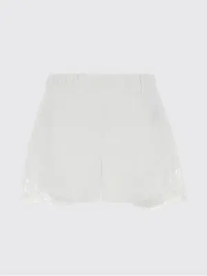 Versace Cotton And Lace Jogging Shorts