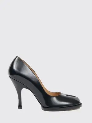MAISON MARGIELA Brushed Leather Tabi City Pumps