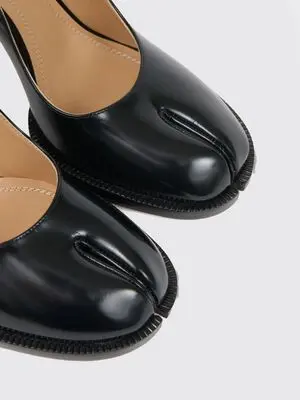 MAISON MARGIELA Brushed Leather Tabi City Pumps