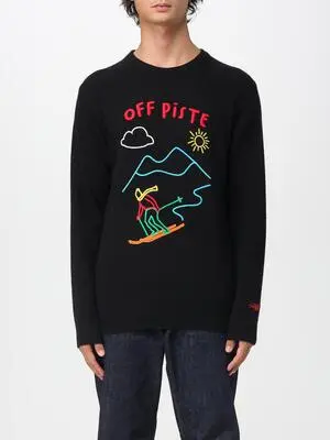 MC2 SAINT BARTH Jumper With Graphic Design - Black