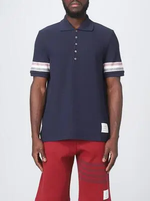 Thom Browne Polo Shirt Colour - Blue