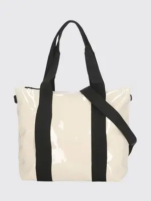 Rains Waterproof Tote Bag In Polyester - Beige