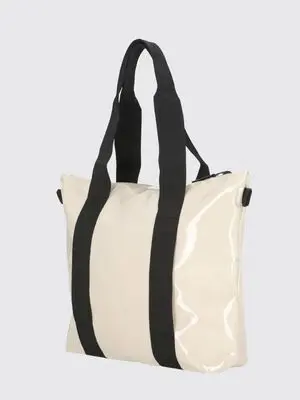 Rains Waterproof Tote Bag In Polyester - Beige