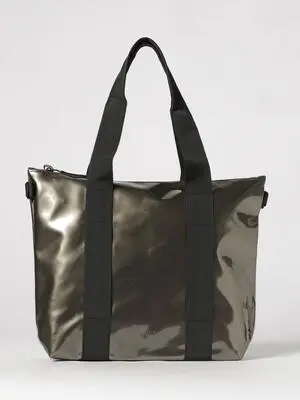 Rains Waterproof Tote Bag In Polyester Lead