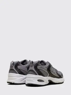 NEW BALANCE 530 Two Tone Mesh Lace Up Sneakers - Black