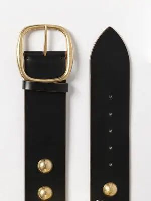 Chloé Belt With Gold Tone Studs