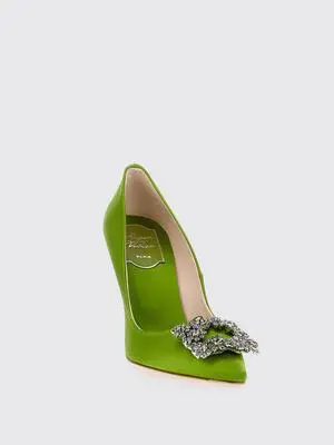 ROGER VIVIER Embellished Pumps - Green
