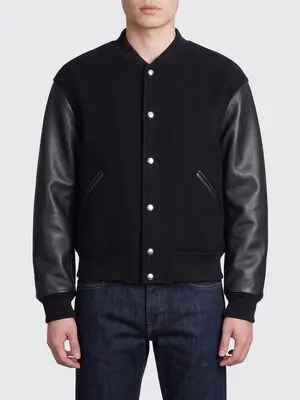 JIL SANDER Pure Virgin Wool Bomber Jacket With Elasticated Collar And Hem - Black