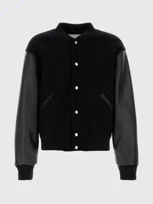 JIL SANDER Pure Virgin Wool Bomber Jacket With Elasticated Collar And Hem