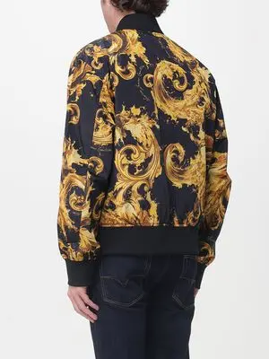 Versace Reversible Polyester Bomber Jacket