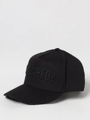 Dsquared2 Baseball Cap With Embroidered Logo - Black 1