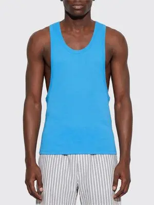 Versace Cotton Jersey Tank Top - White