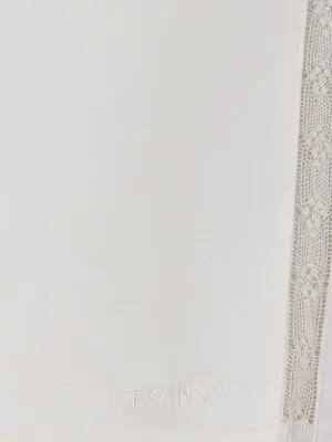 TWINSET Hooded Viscose Blend Dress