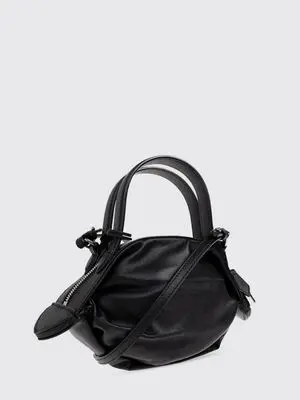 Kenzo Kumo Mini Smooth Lambskin Leather Handbag With Double Handle
