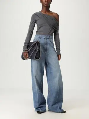 Stella McCartney High-waisted Wide-leg Stretch Jeans