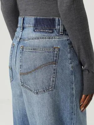 Stella McCartney High-waisted Wide-leg Stretch Jeans