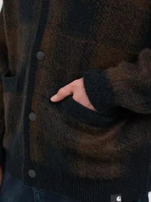 Carhartt Work In Progress Plaid Cardigan