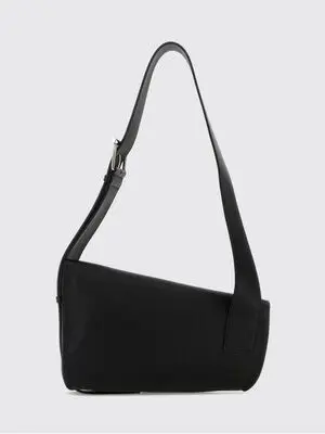 Alexander McQueen Sling T-bar Asymmetric Calf Leather Shoulder Bag