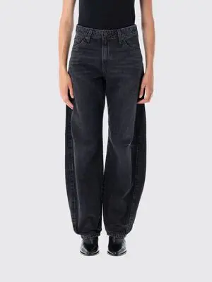 LEVI'S High-waisted Baggy Jeans In Stretch Denim - Black