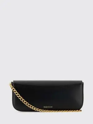 Alexander McQueen Skull Flower Leather Bag