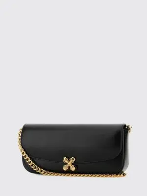 Alexander McQueen Skull Flower Leather Bag
