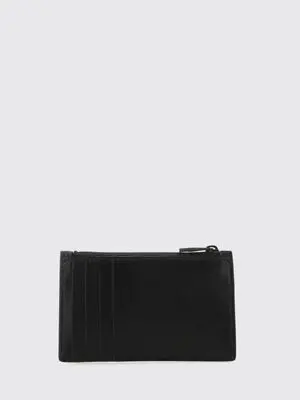 Alexander McQueen Graffiti Leather Card Holder