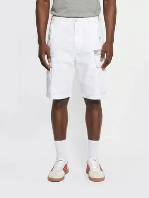 Dsquared2 Cotton Cargo Shorts - White