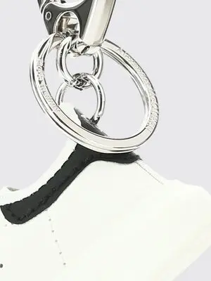 Alexander McQueen Leather And Metal Keychain