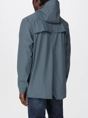 Rains Waterproof Jacket - Gnawed Blue