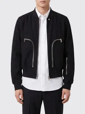 Rick Owens Polyamide Bomber Jacket With Biker Collar And Zip Closure - Black