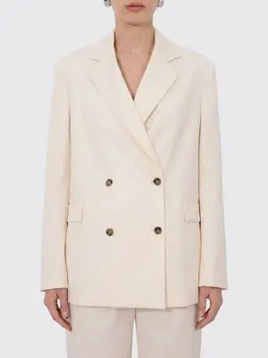 Loulou De Saison Virgin Wool Double-breasted Blazer - Pink