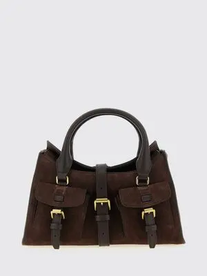 Mulberry Roxanne Small Suede Bag - Brown