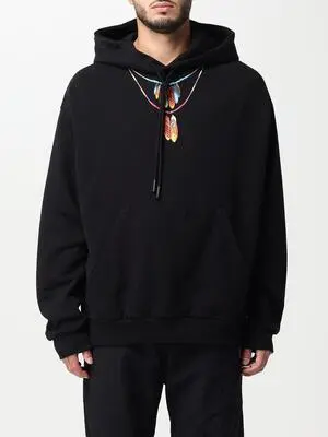 COUNTY OF MILAN Hoodie With Feather Detail